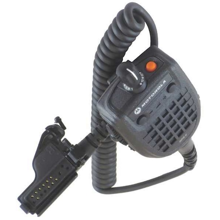 Motorola Speaker Microphone, Remote, 1-11/16 in. L HMN4112A | Zoro