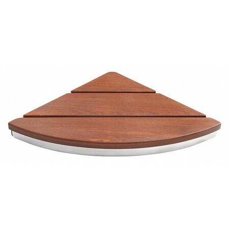 American Standard Corner, Brazilian Walnut, Shower Seat, Polished ...