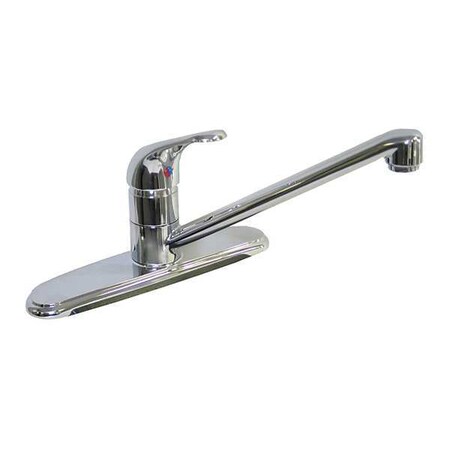 Dominion Faucets Manual Straight Kitchen Faucet, 8" Mount, 1 Hole ...