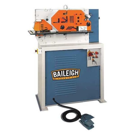 Baileigh Industrial Ironworker, 6-7/8In Throat Depth, 23spm SW-443 | Zoro