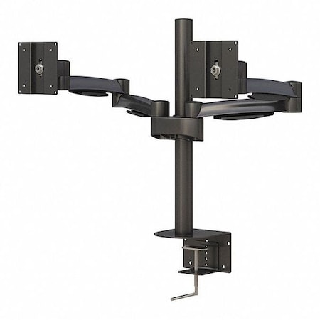 Afc Industries Dual-Monitor Stand w/Adjustable Z Arm 772182G | Zoro
