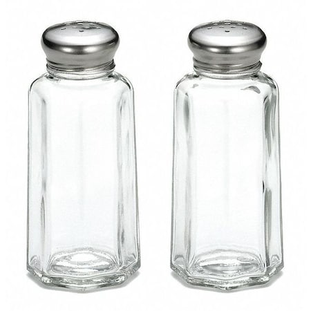 TABLECRAFT PRODUCTS COMPANY Panaled,Salt/Pepper Shakers,2 oz, PK12 ...