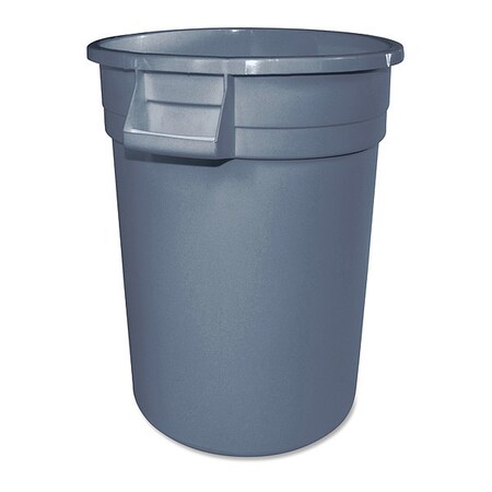 Gator 10 gal. Round Container, Gator, 10 gal., Grey, Gray, Polyethylene ...