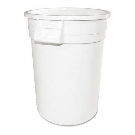 Gator 10 gal. Round Container, Gator, 10 gal., White, PK6, White ...