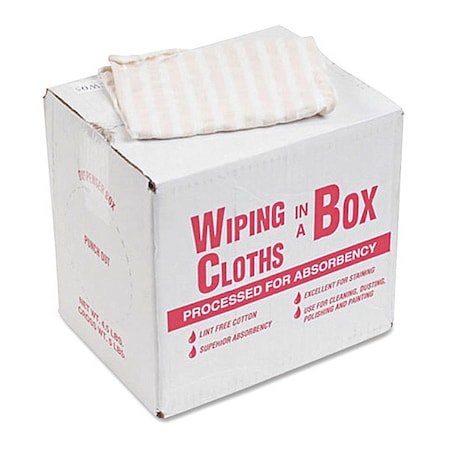 Office Snax Cleaning Rags 5lb. Box 00069 | Zoro