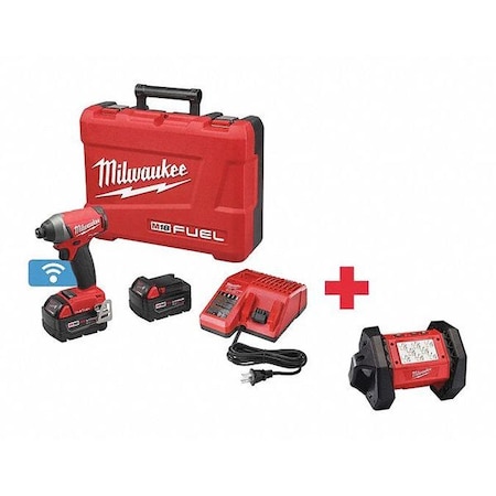 Milwaukee Tool Cordless Combination Kit, 18.0V 2757-22, 2361-20 | Zoro