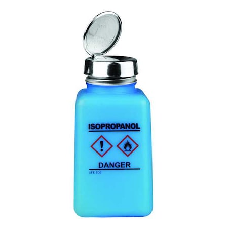 Menda Dispensing IPA Bottle, 6 oz., HDPE, Blue 35735 | Zoro