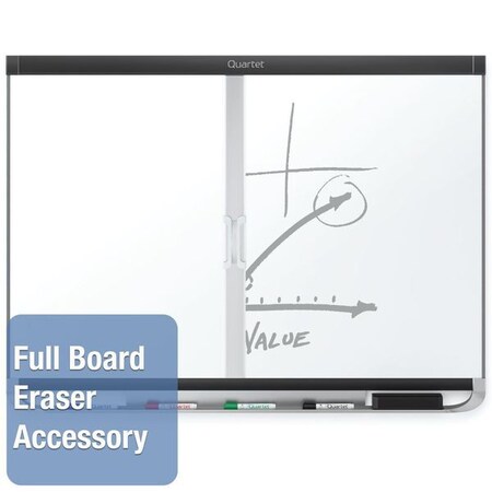 Quartet 48"x72" Magnetic Porcelain Whiteboard, Aluminum Frame P557BP2 ...