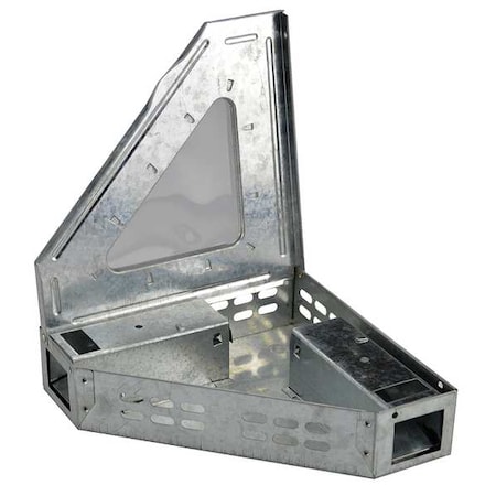 Zoro Select Triangle Mouse Trap, Clear Lid 32J095 | Zoro