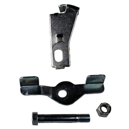 Zoro Select Caster Brake Kit, Over Wheel Strap, 5 in. WK040501FG | Zoro