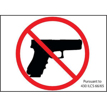 Zing Illinois Concealed Carry Window Decal, 4 in Height, 6 in Width ...