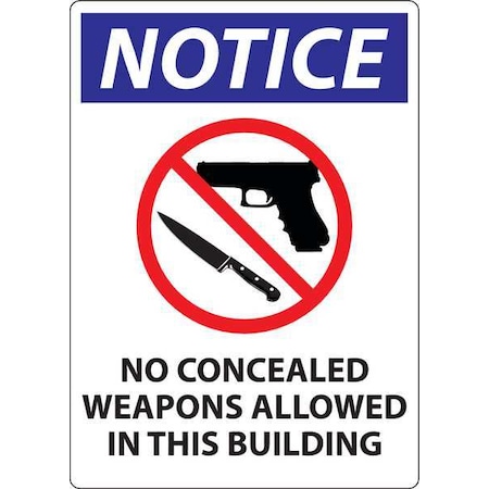 Zing Concealed Carry Window Decal, 7" Height, 5" Width, Plastic ...