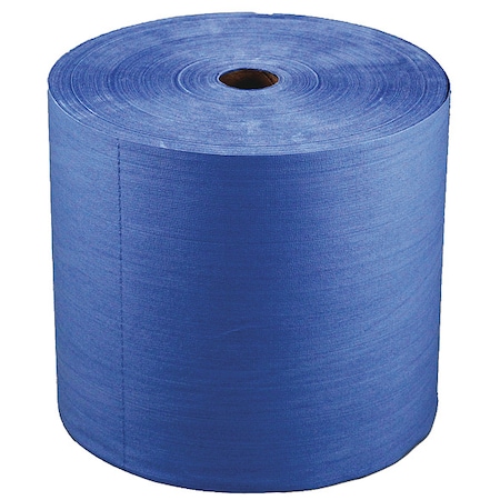 Tough Guy Dry Wipe Roll, Blue, Jumbo Roll, Hydro-entangled (HEF), 475 ...