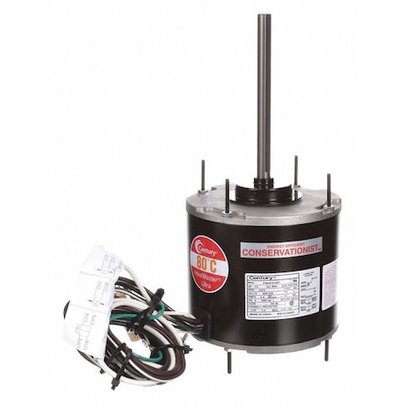 Century Condenser Fan Motor, 1/3 HP, 1075 rpm, 1-Ph FE1036SU | Zoro