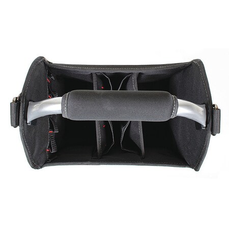 Westward Tool Tote, Black, Polyester, 18 Pockets 32PJ33 | Zoro