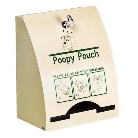 Poopy Pouch Bag Dispenser, Tan PP-EXP-BEIGE | Zoro