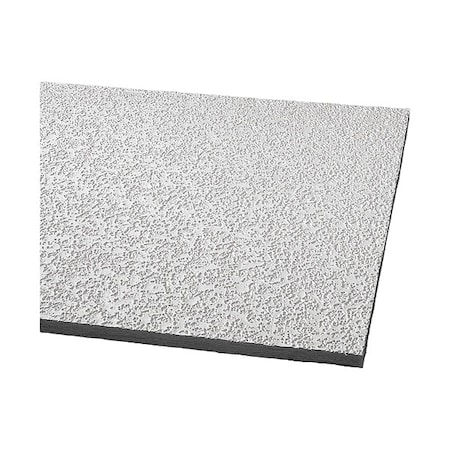 Armstrong Random Fissured Ceiling Tile, 24 in W x 48 in L, Square Lay ...