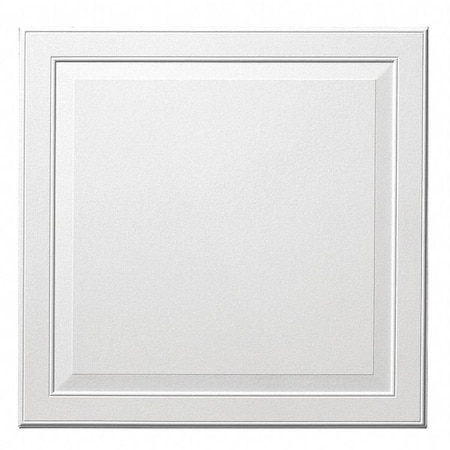 Armstrong Ledges Ceiling Tile, 24 in W x 24 in L, 9/16 in Grid Size, 12 ...