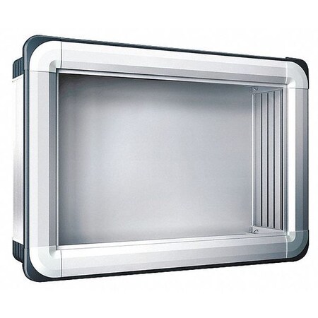 Rittal Comfort Panel HMI Housing, 6 in D, Hinged CP162006 | Zoro