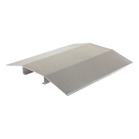 Vestil Cable Ramp, 4-3/8 in H, 4 ft L, 44 in W, 1 Channel, Aluminum ...