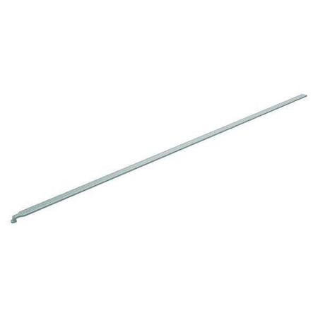 Tennsco Lock Bar, 36-3/4 In., Medium Gray, PR 043LB | Zoro