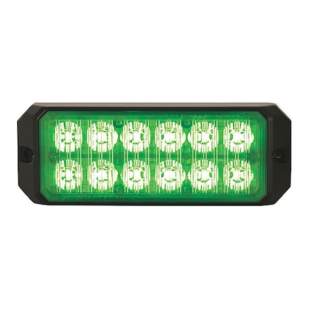 Buyers Products Green Dual Row 5 Inch LED Strobe Light 8891710 | Zoro