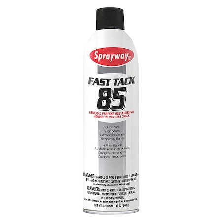 Sprayway Fast Tack 85 General Purpose Web Adhesive, Fast Tack 85 Series ...