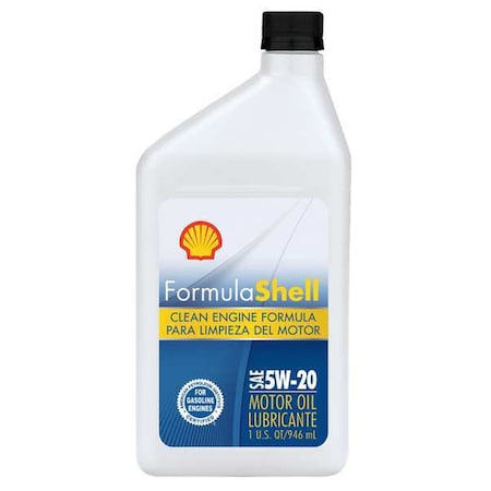 Formula Shell Engine Oil, 5W-20, Conventional, 1 Qt. 550049471 | Zoro
