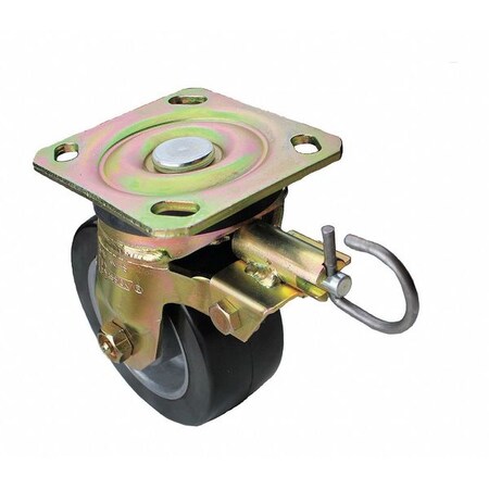Zoro Select Swivel Plate Caster w/4-Position Directional Lock, 350 lb ...