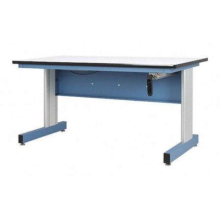 All American Benches By Iac Hand Crank Workbench, ESD Laminate, 60" W ...