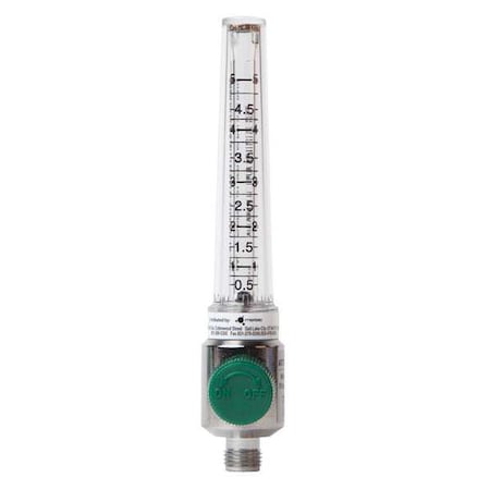 Maxtec Flow Meter, Up to 5Lpm, Standard DISS RP34P03-009 | Zoro