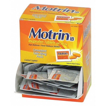Motrin Motrin, Ibuprofen, Packet, 200mg 13367 | Zoro