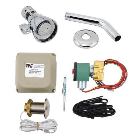 Powers Sensor Shower, PB, Chrome, Brass, 1-3/4 In. 447 400ICK100 | Zoro