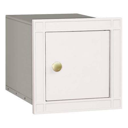 Salsbury Industries Column Mailbox, White, Powder Coated, 1 Doors ...
