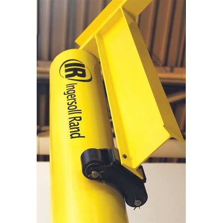 Ingersoll-Rand Jib Crane, Floor Mounted, 275 lb. Capacity, Height Under ...