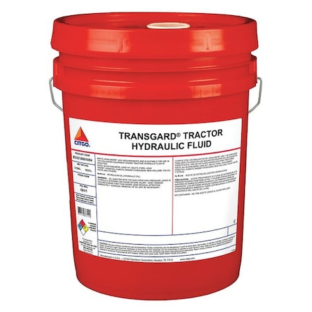 Citgo 5 gal Pail, Tractor Hydraulic Fluid 633310001004 | Zoro