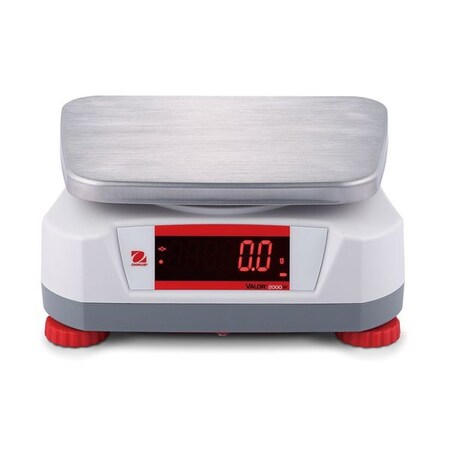Ohaus Food Processing Scale, 0.0005kg/0.001 lb. V22PWE15T | Zoro