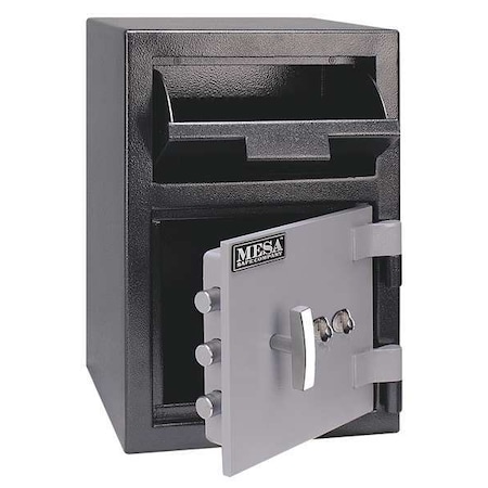 Mesa Safe Co Depository Safe with Key Lock 86 lb, 1 cu ft, 12 ga Steel ...