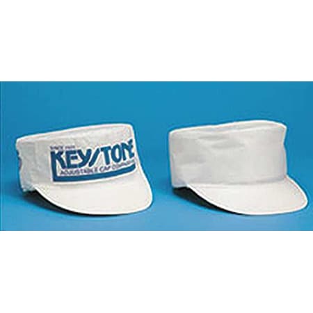 Keystone Safety Painter Cap, Universal, White, PK100 PC-TVK | Zoro