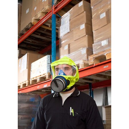 Sundstrom Safety Escape Hood, Chemical/Smoke, 30 min., M/L SR 77-2 | Zoro