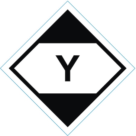 Stranco Label, Limited Quantities, 100 Labels, PK100 HMSL-250Y-P100 | Zoro