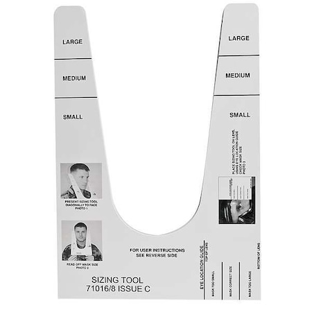 AVON PROTECTION SYSTEMS Sizing Tool,For C50 and FM50 (71601-31) | Zoro