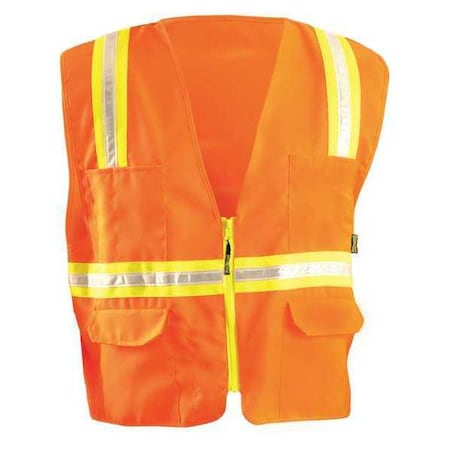 Occunomix Orange Cool Mesh Vest Large LUX-XTRNSM-OL | Zoro