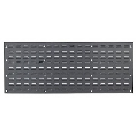 Quantum Storage Systems Steel Louvered Panel, 48 in W x 1 in D x 20 in ...