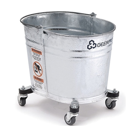 Geerpres 6 1/2 gal Oval Mop Bucket 2103 | Zoro