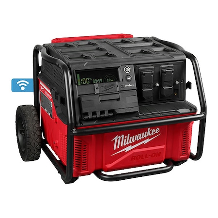 Milwaukee Tool Portable Generator, 3600W Rated, 7200W Surge, 120V, 15A ...