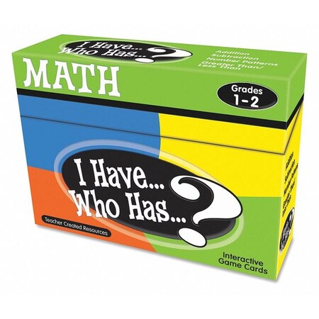 Teacher Created Resources Game, Who Am I, Math, Grade 1-2 7817 | Zoro