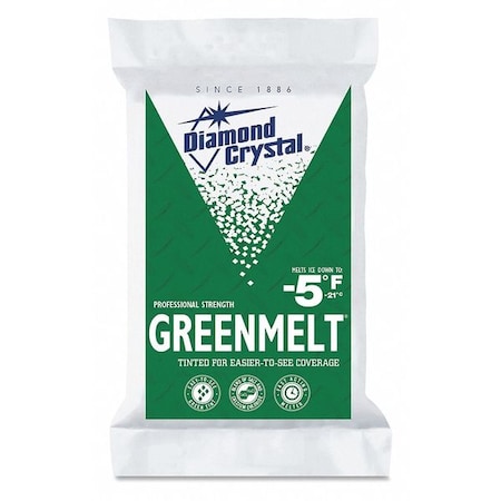 Diamond Crystal Ice Melt, Green Melt, 50 lb. 11598 | Zoro