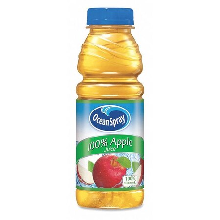 Ocean Spray Juice, Apple, 100 Percent, PK12 123365 | Zoro