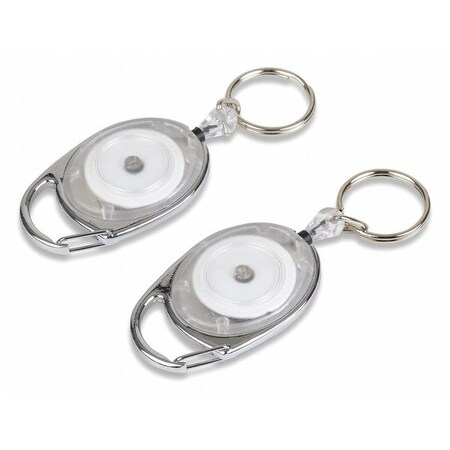 Tatco Key Chain w/Chrome Carabiner, Package Quantity 6, 6 PK 58200 | Zoro
